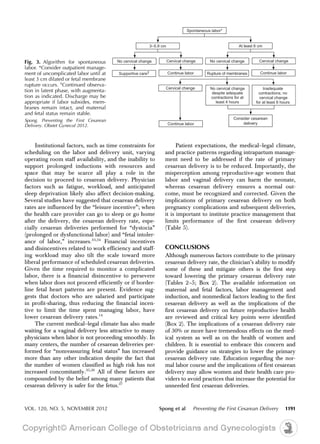 Preventing the first cesarean delivery | PDF | Pregnancy | Reproductive ...