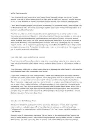 Obracenje muslimanke | PDF