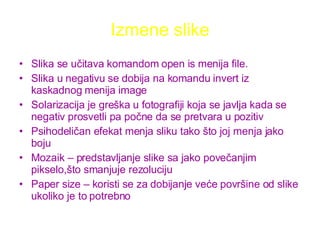 Obrada Slika u Photoshopu | PPT