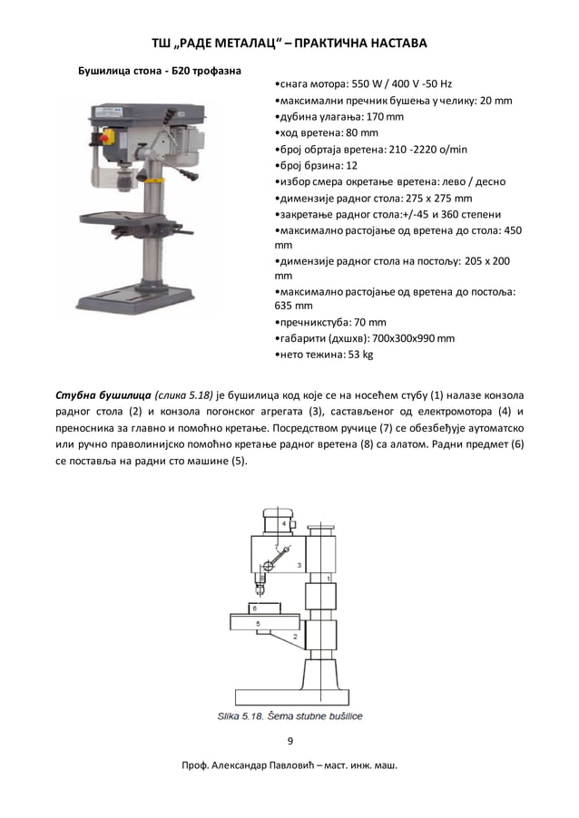 Obrada busenjem | DOC
