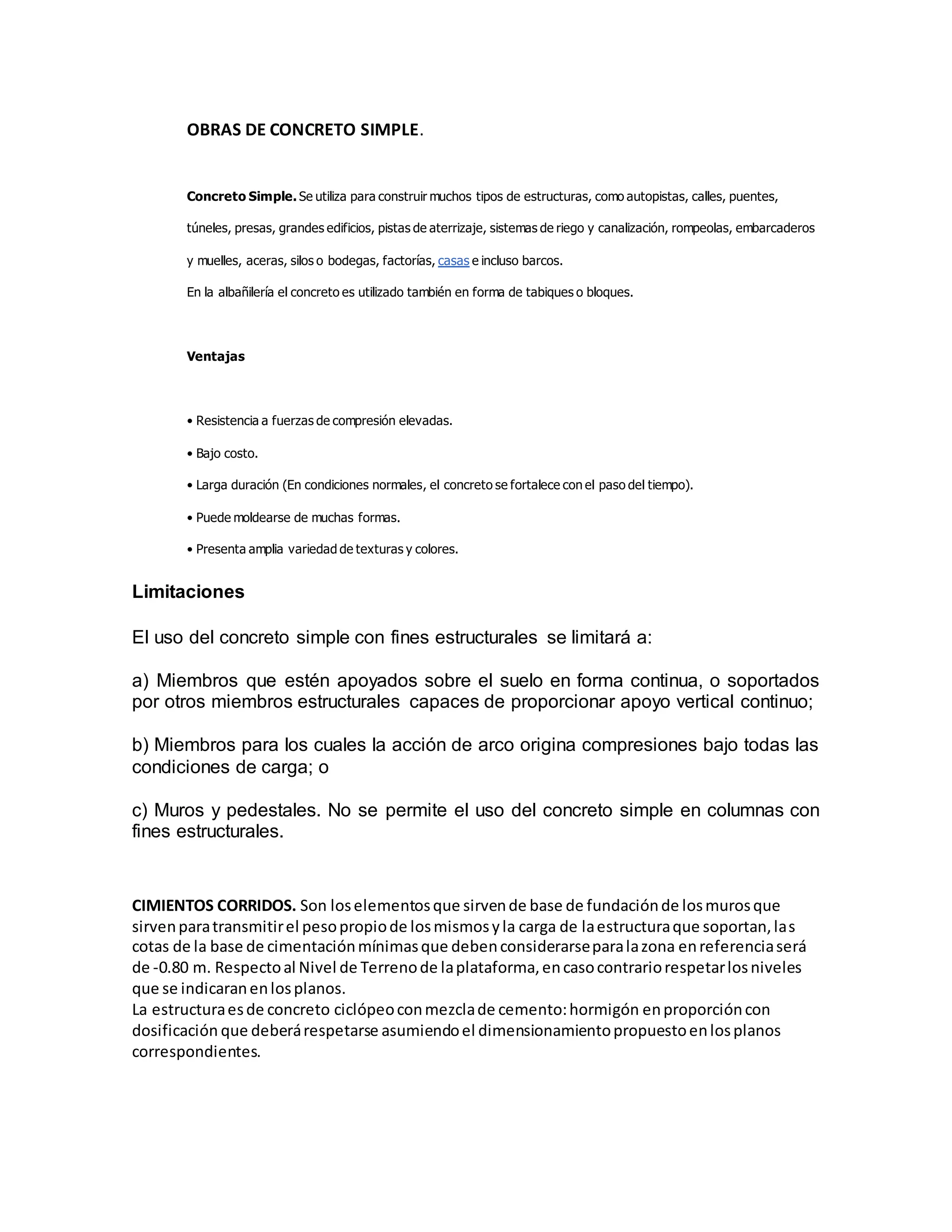 Obras de-concreto-simple | PDF