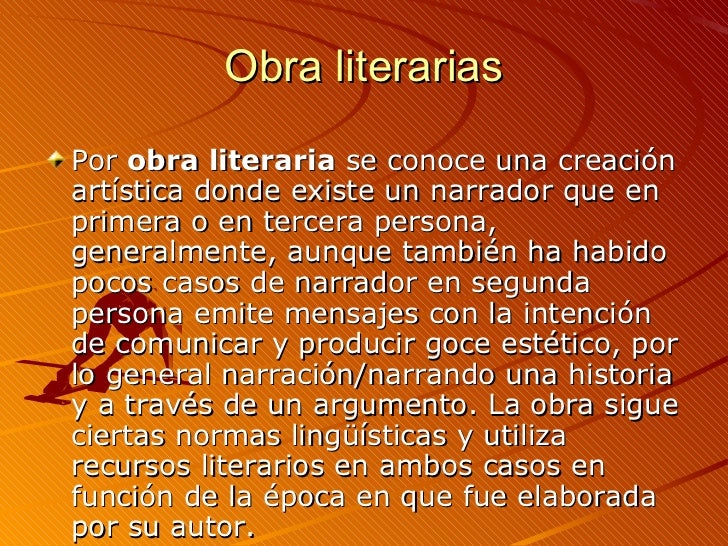 Obras Literarias