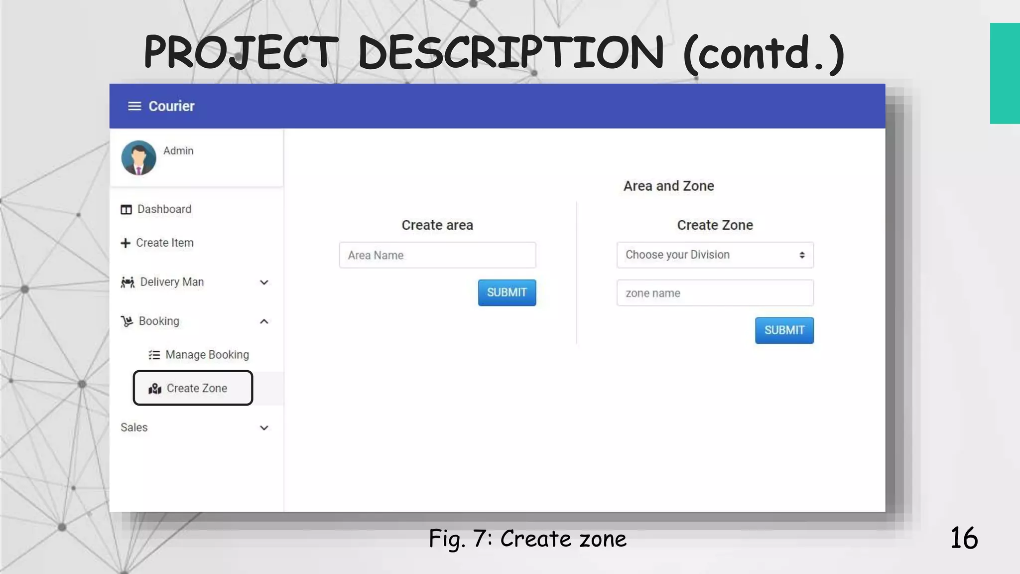 ONLINE BASE RAPID COURIER MANAGEMENT SYSTEM | PPTX