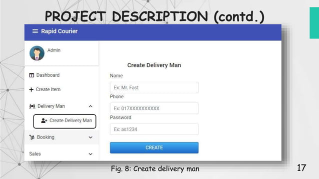 ONLINE BASE RAPID COURIER MANAGEMENT SYSTEM | PPT