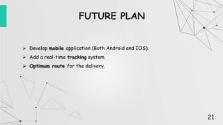 ONLINE BASE RAPID COURIER MANAGEMENT SYSTEM | PPTX