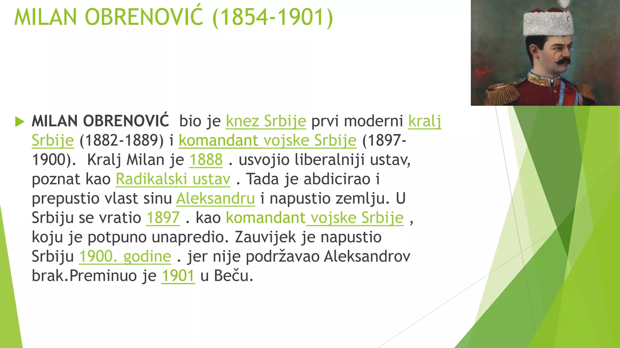 OBRENOVIĆI PREZENTACIJA | PPTX