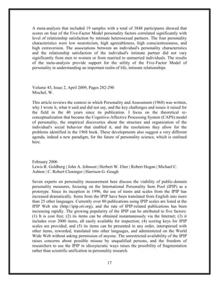 MBTI reseach paper in standard Chartered Bank | DOC