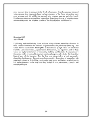 MBTI reseach paper in standard Chartered Bank | DOC