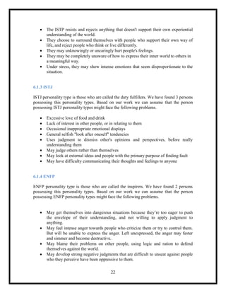 MBTI reseach paper in standard Chartered Bank | DOC