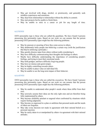 MBTI reseach paper in standard Chartered Bank | DOC