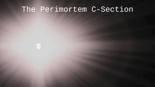 OB Resuscitation - Dr. Rebecca Bavolek | PPT