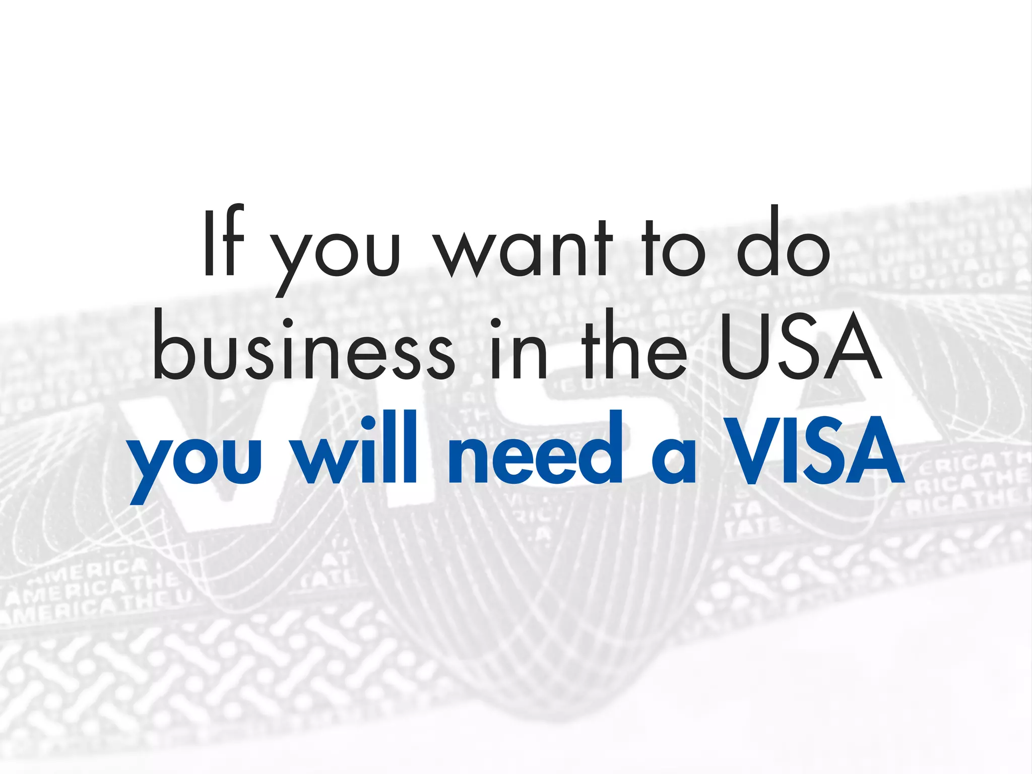 US Visa Options for Business | PDF