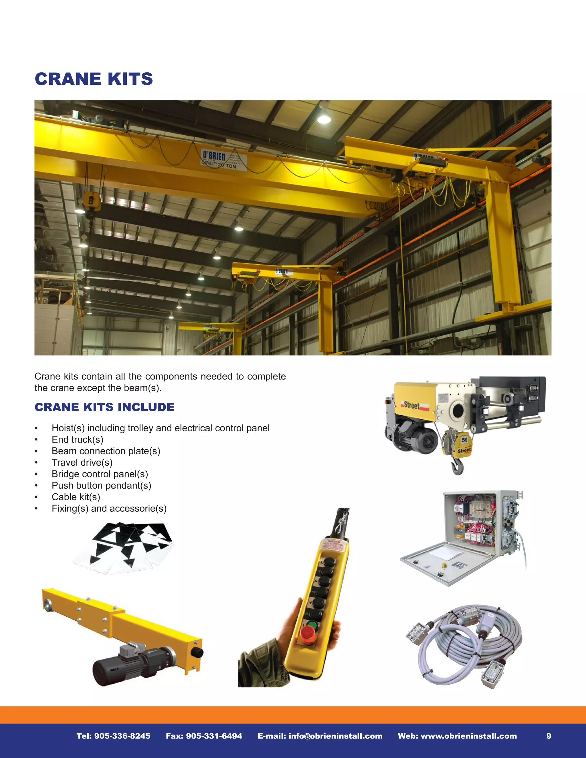 Overhead Cranes, Jib Cranes, Commercial Doors & Loading Dock Equipment ...