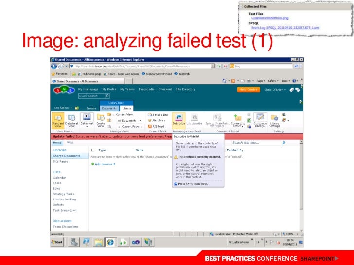 Automated Builds And Ui Testing In Sharepoint 2010 Development