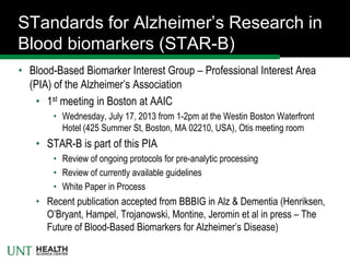 O'bryant alz forum presentation 6.13.13