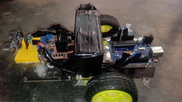 Obstacle avoiding Robot