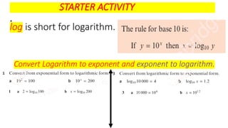 mathematics exponent - logarithm obs.pptx