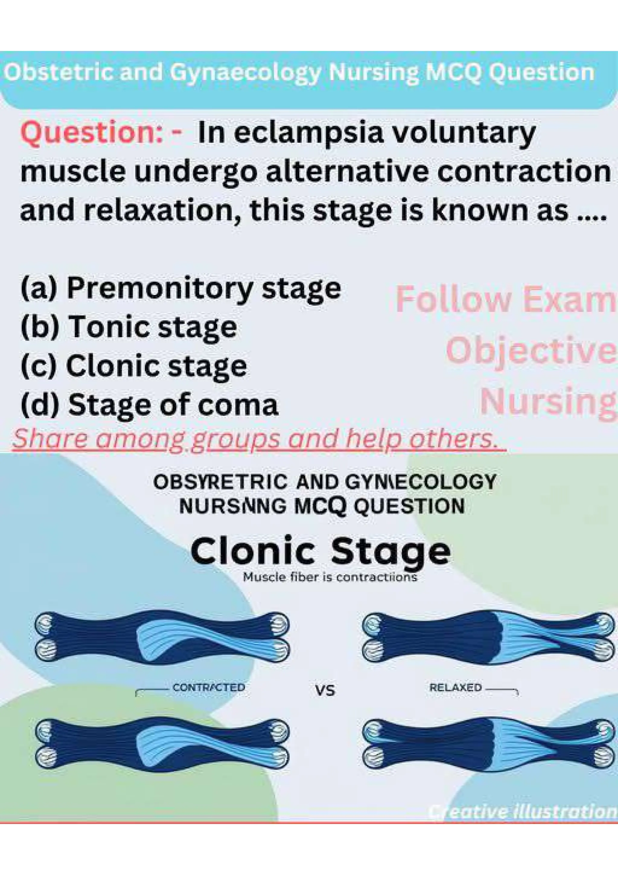 Nursing MCQ Question for Exam prep set-70|Obstetric and Gynaecology Nursing MCQ Question | PDF