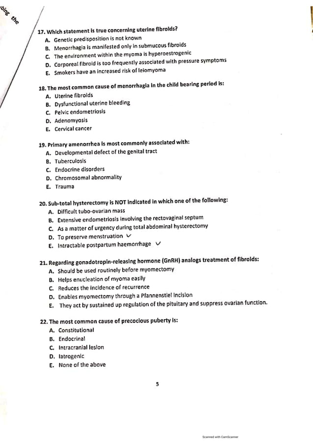 Obstetrics 2019 Final examination -1.pdf