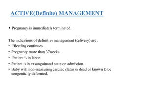 OBS AND GYNAE APH case presentation | PPTX