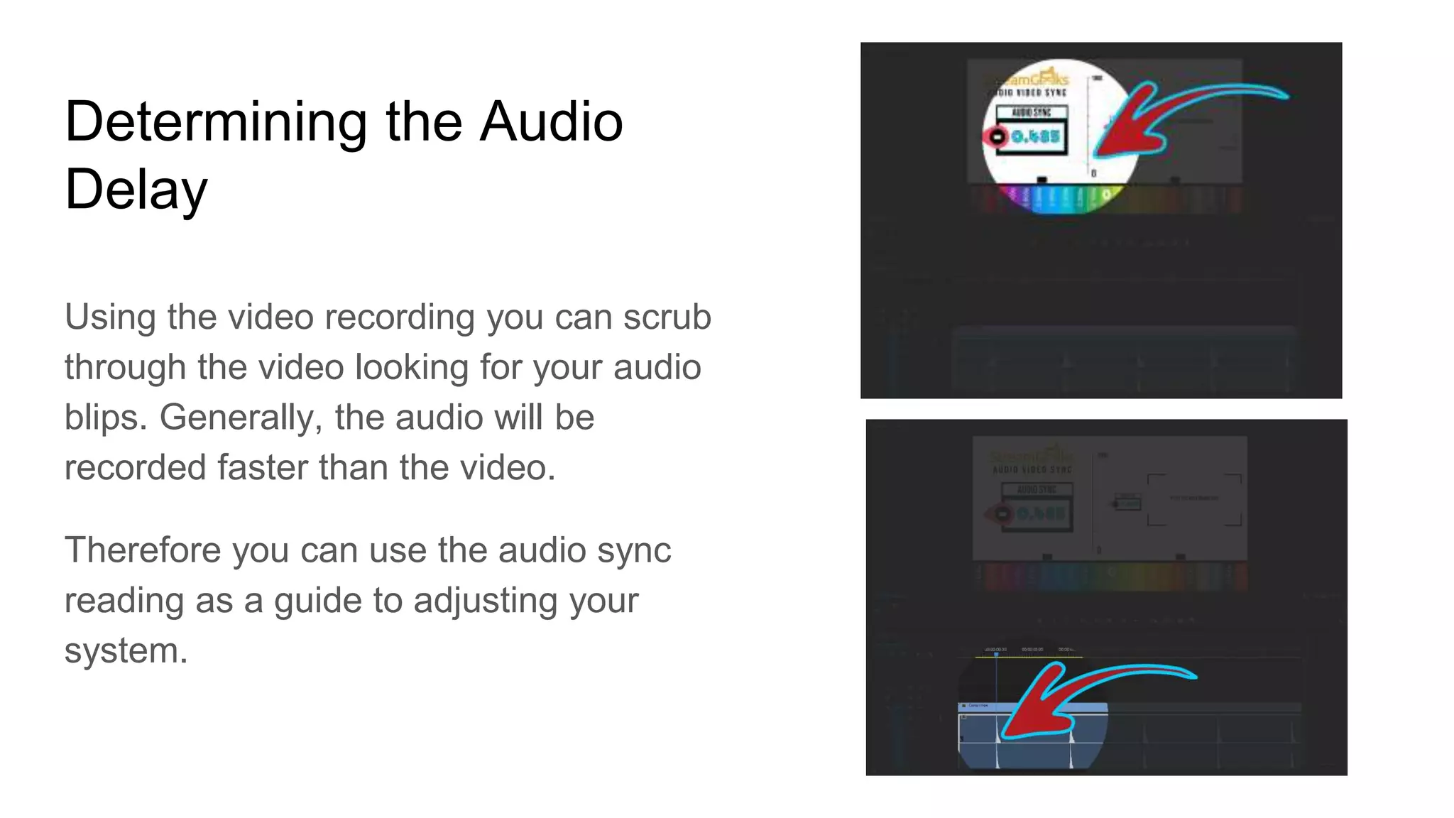 Obs audio syncing tool | PPT