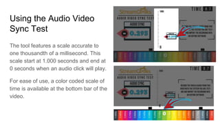 Obs audio syncing tool | PPT
