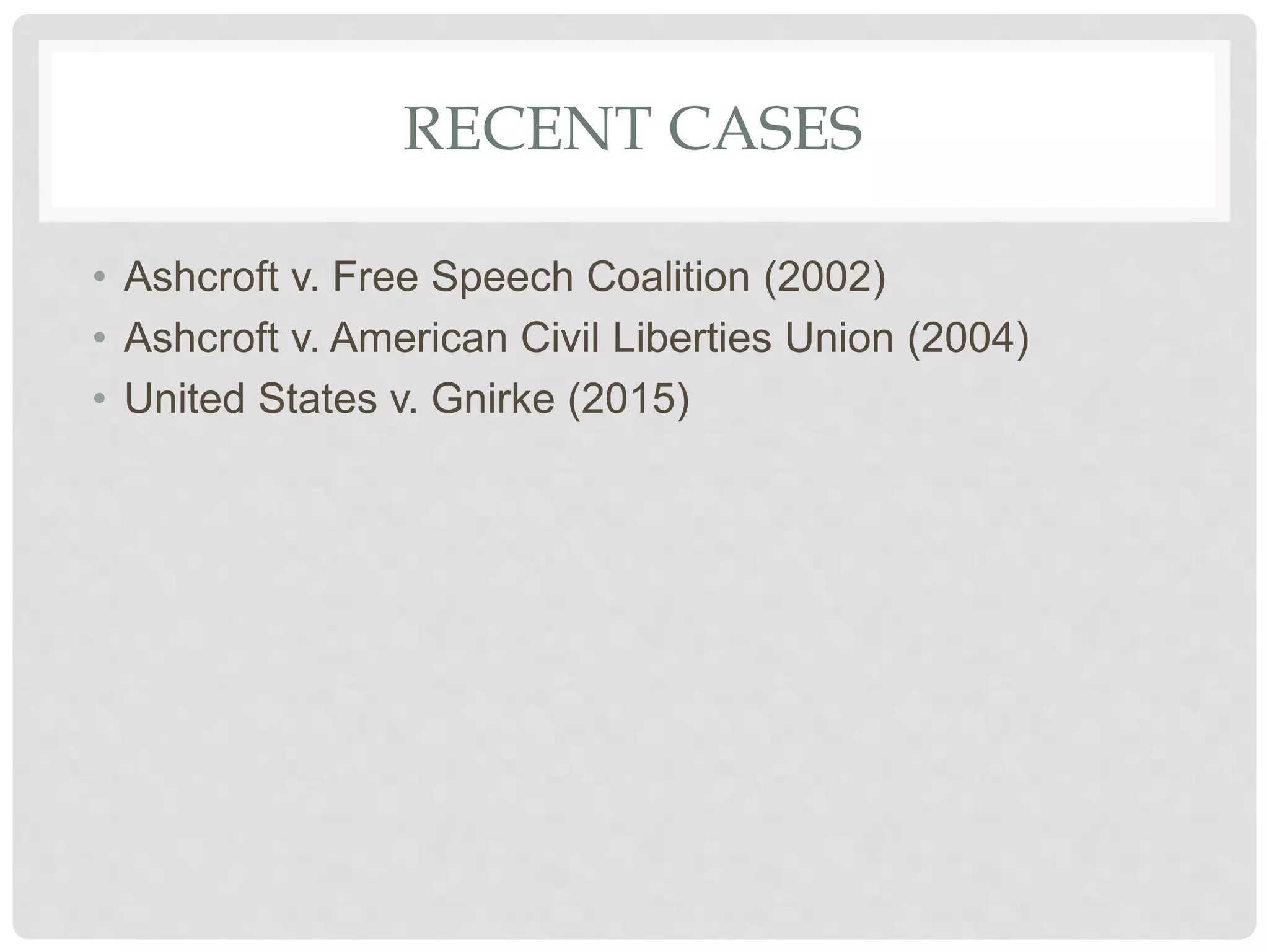 Obscenity and indecency | PPTX