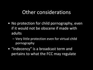 Obscenity and Free Speech | PPTX | Adult & Explicit Sexual Content ...