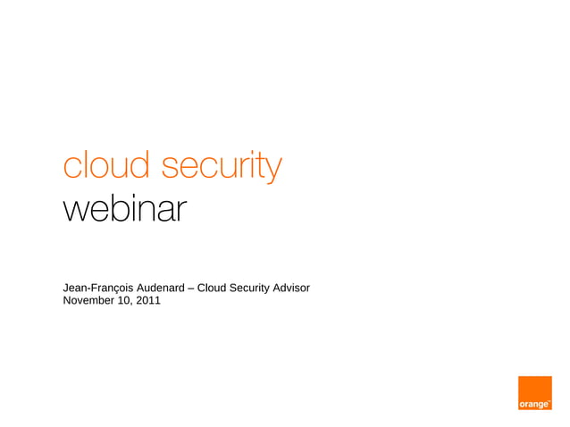 Cloud Computing Security | PPT
