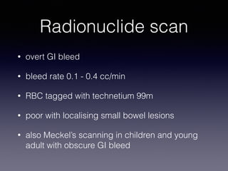 Obscure Gastrointestinal Bleeding | PDF