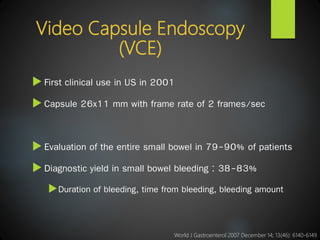 Obscure GI Bleeding | PPTX