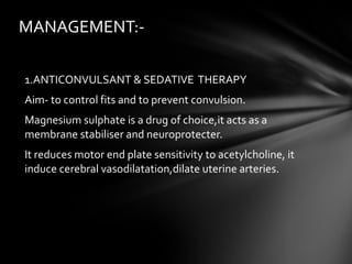 Obs (eclamptic status) | PPT