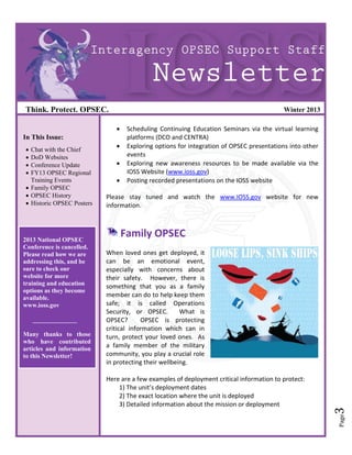 Obsec newsletter | PDF