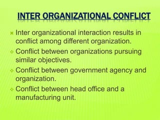 Organization Conflict | PPT