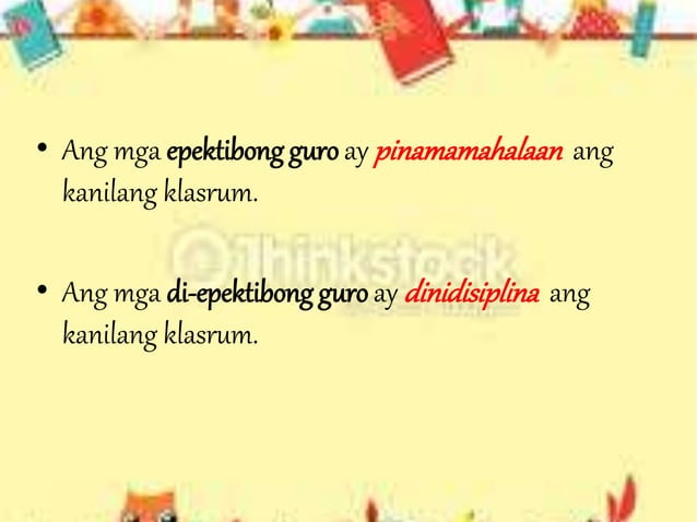 Obserbasyon Sa Isang Klasrum | PPTX