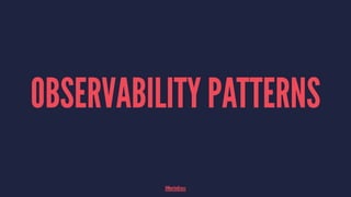Observability | PPT