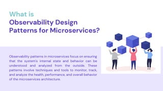 Observability Design Patterns for Microservices | PDF | Technology & Computing