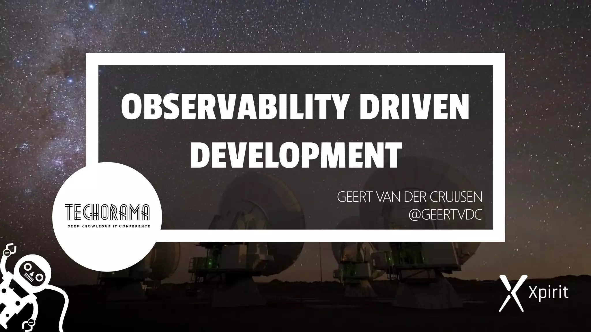 Observability driven development | PPT