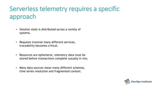 Observability in serverless solutions | PPT
