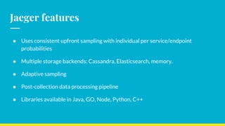 Observability in the world of microservices | PPT