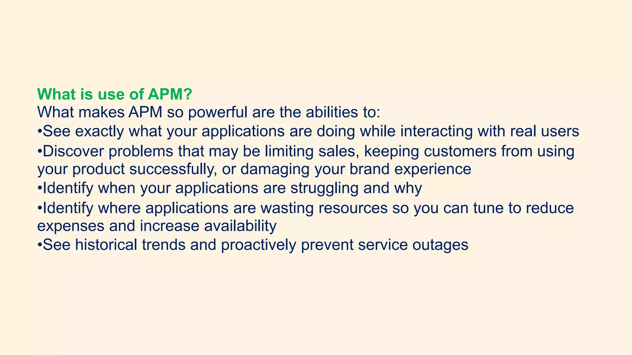 Observability vs APM vs Monitoring Comparison | PPTX