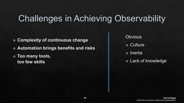 Observability, what, why and how | PPTX | Technology & Computing