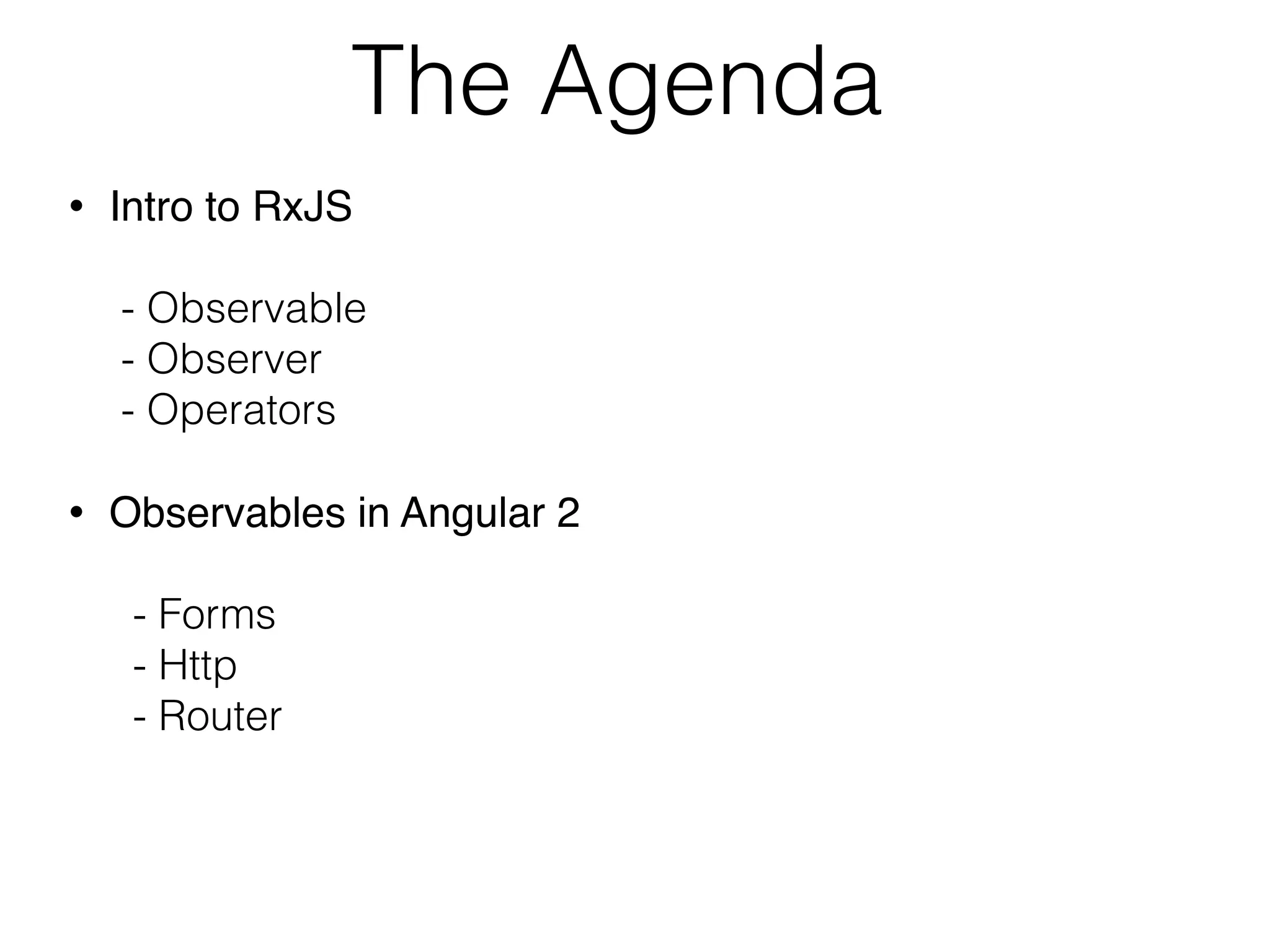 Reactive Programming In Angular 2 Ppt