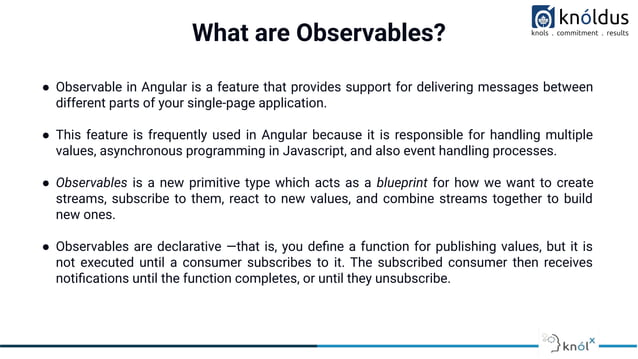 Observables in Angular | PDF | Computing | Technology & Computing
