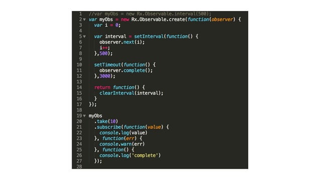 Observables in angular2 | PPT