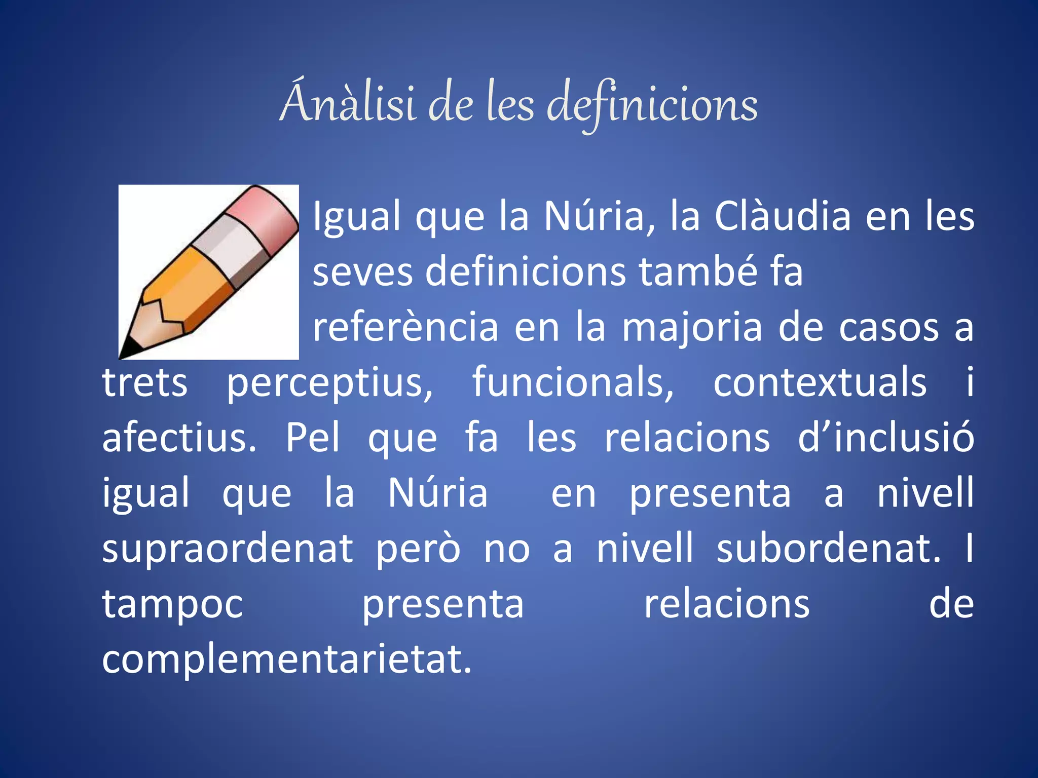 Observacions sobre la clàudia | PPTX