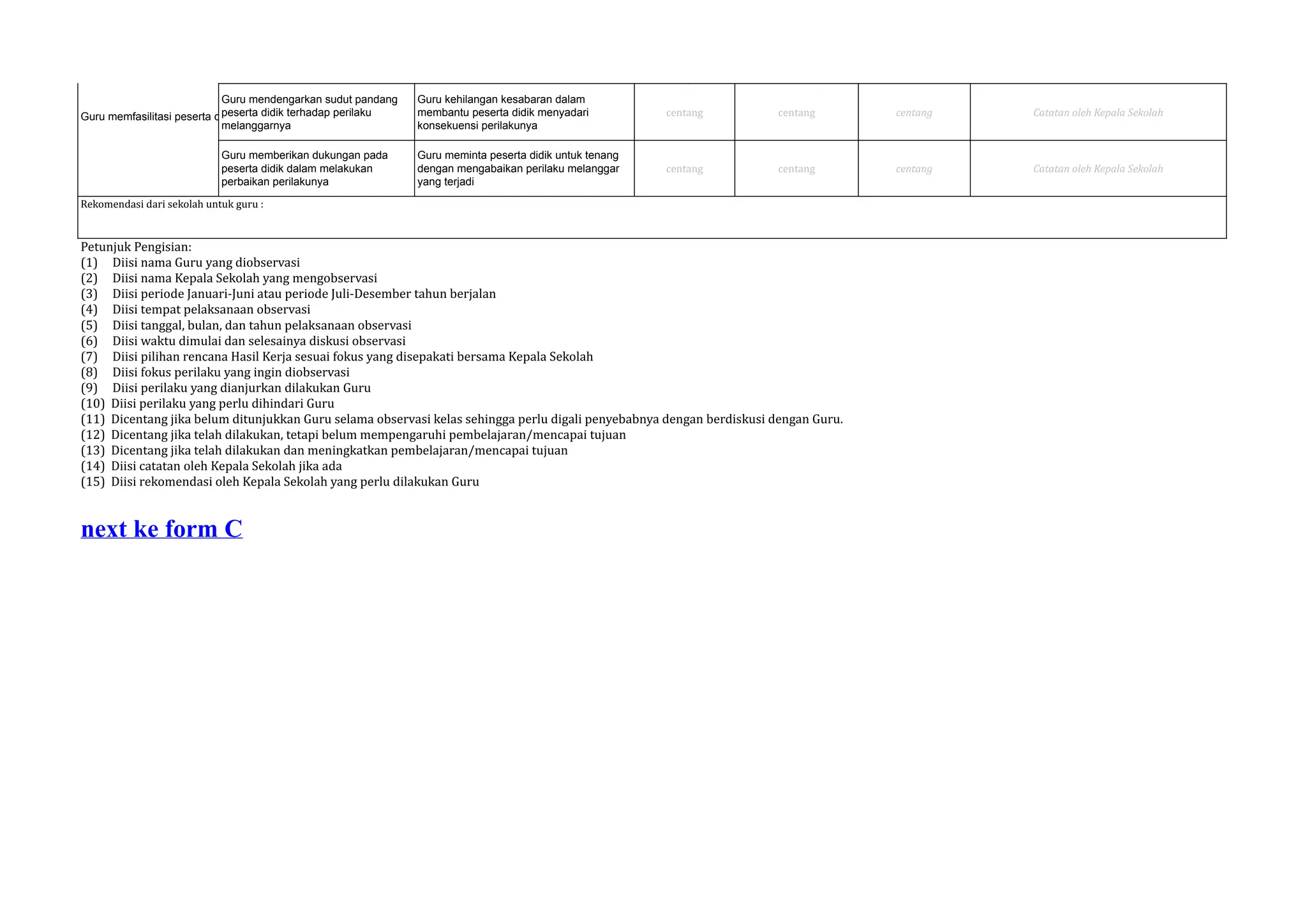 Observasi Kinerja Guru di PMM - Form B.pdf