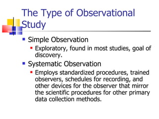 Observation | PPT