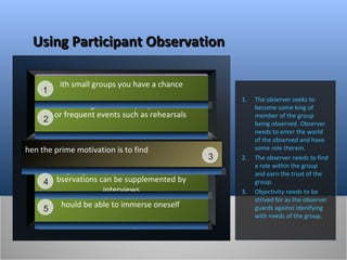 Observation | PPT | Science