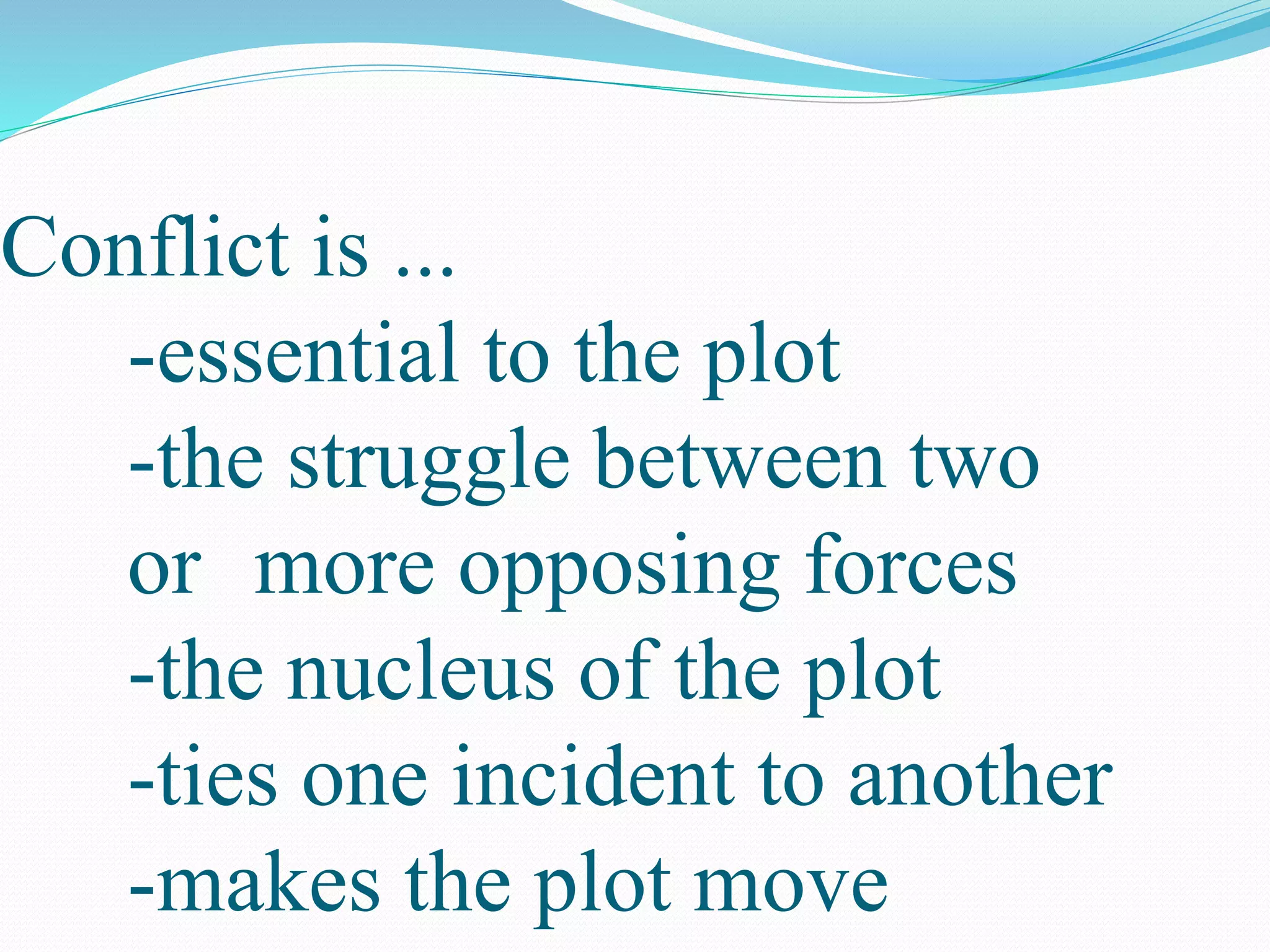 types of conflict | PPTX